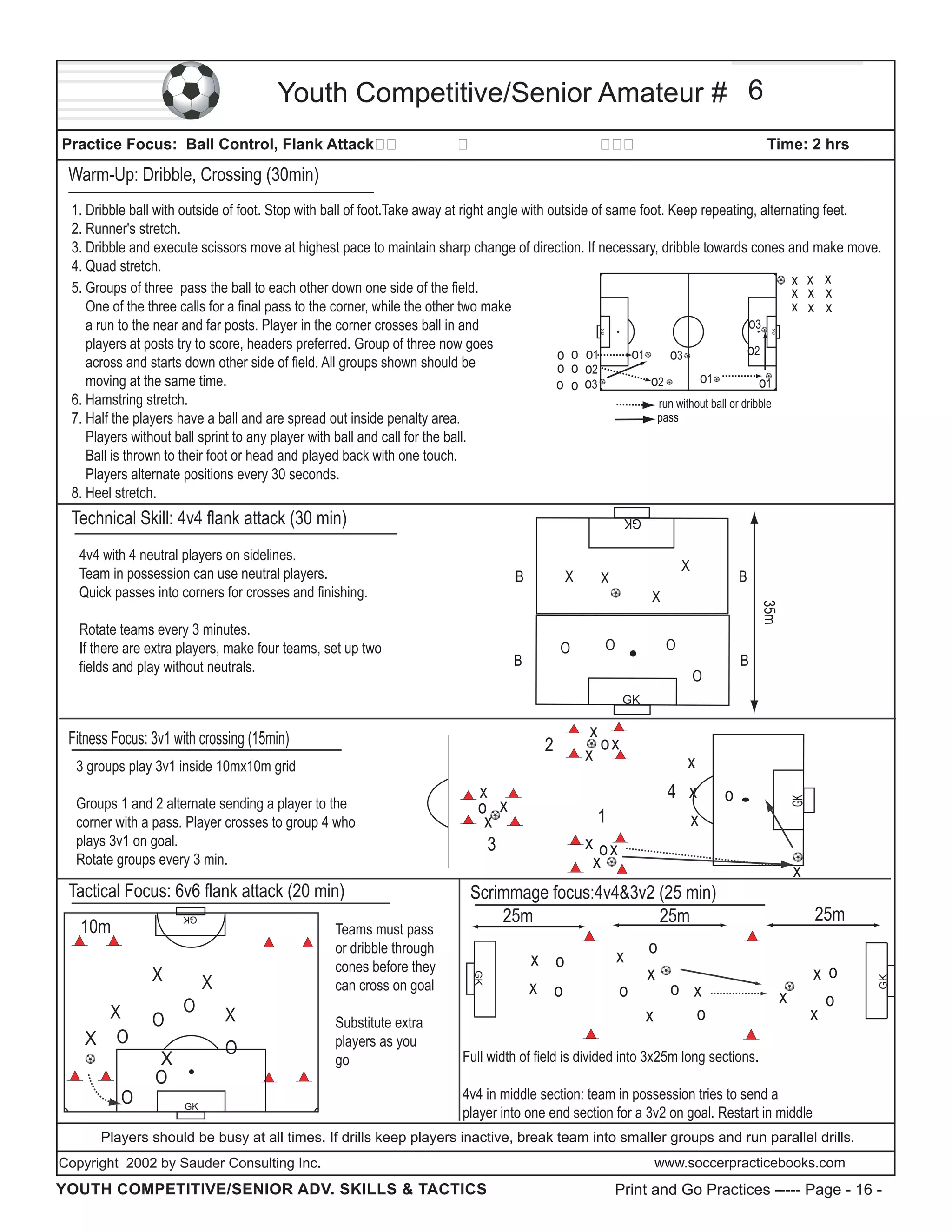 Book print & go soccer practice plans | PDF