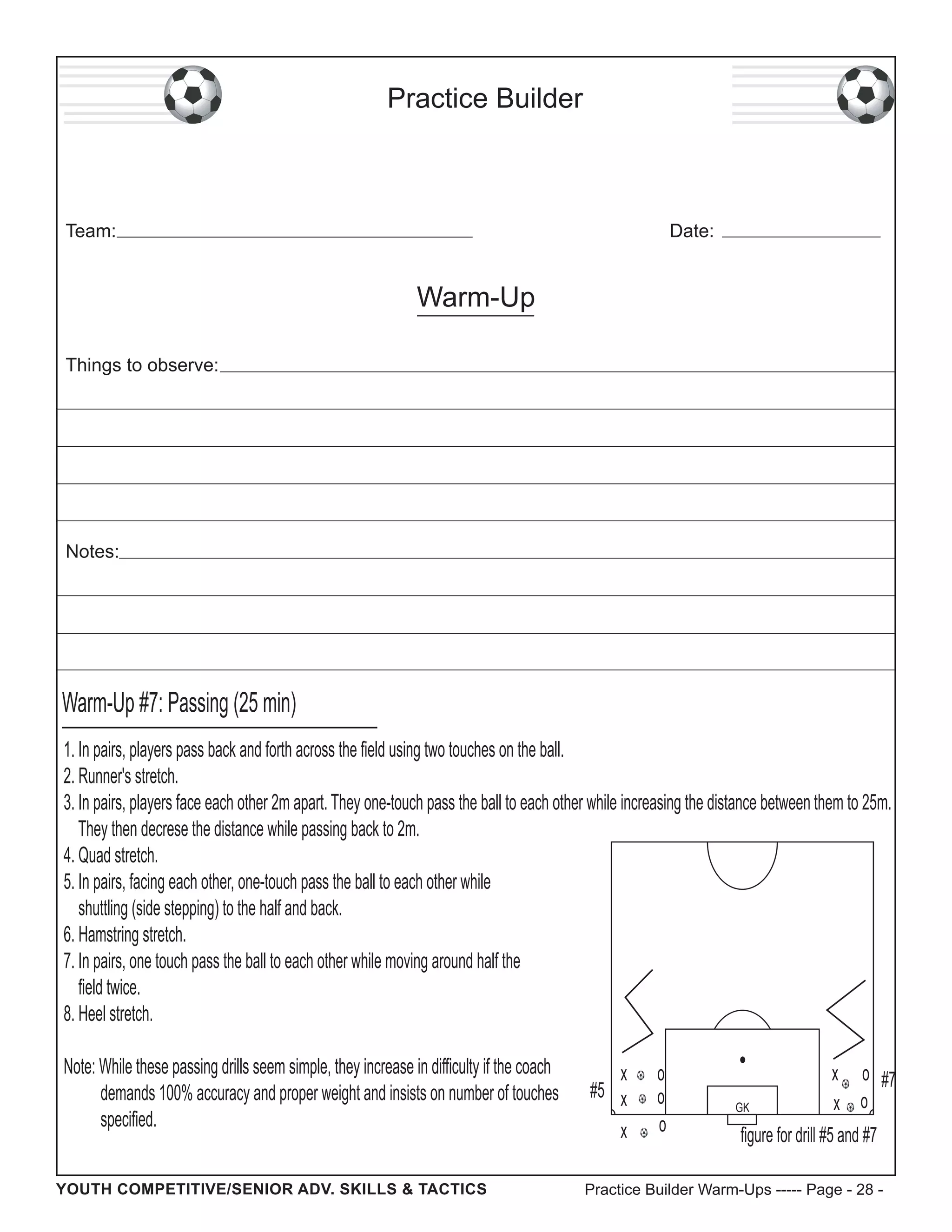 Book print & go soccer practice plans | PDF