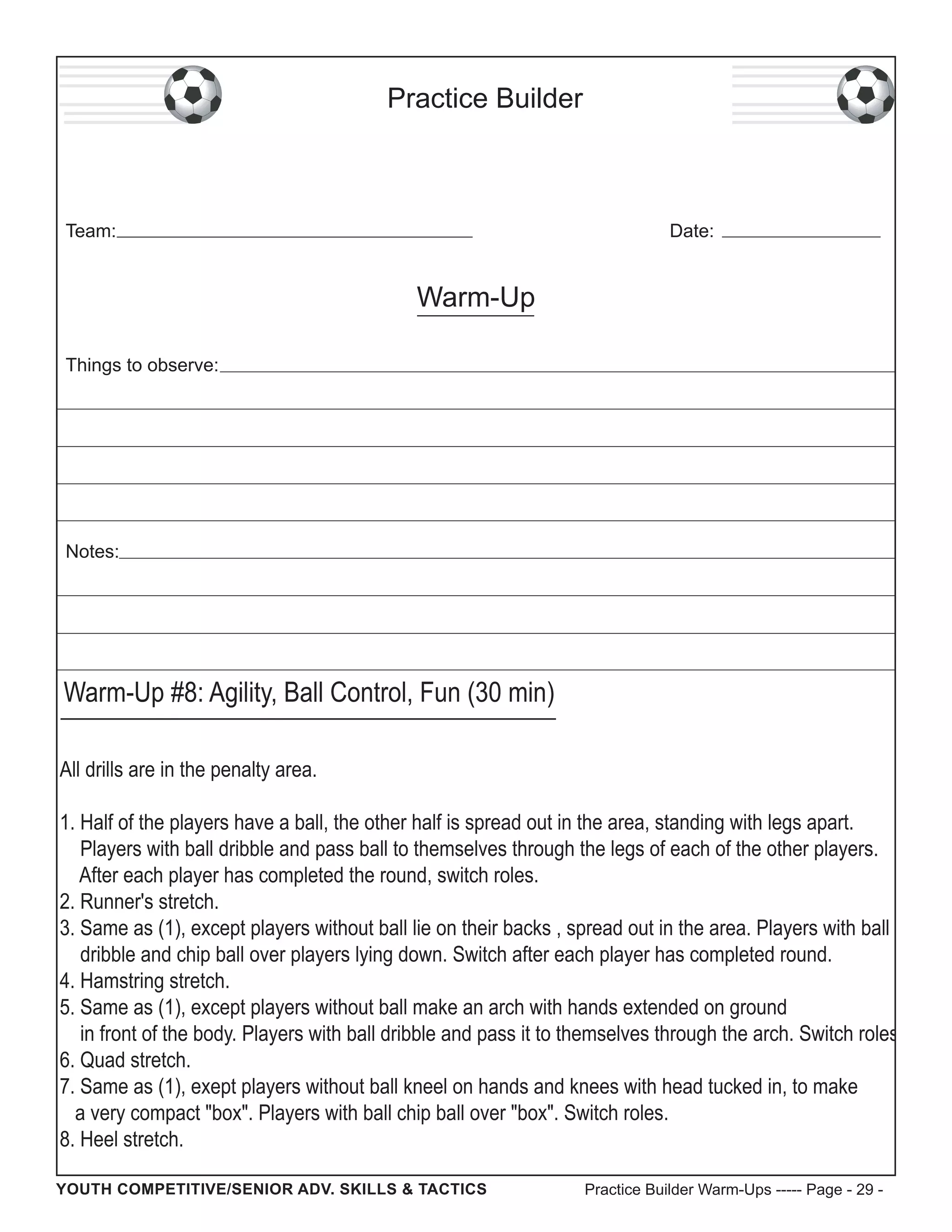 Book print & go soccer practice plans | PDF