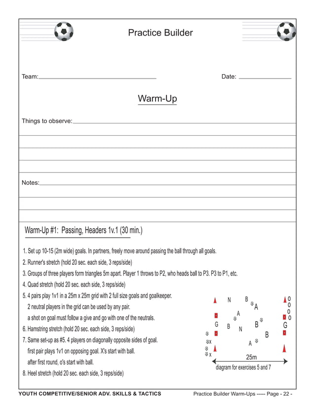 Book print & go soccer practice plans | PDF