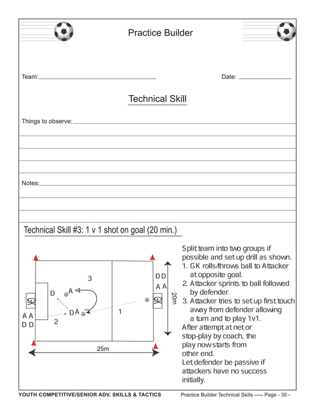 Book print & go soccer practice plans | PDF