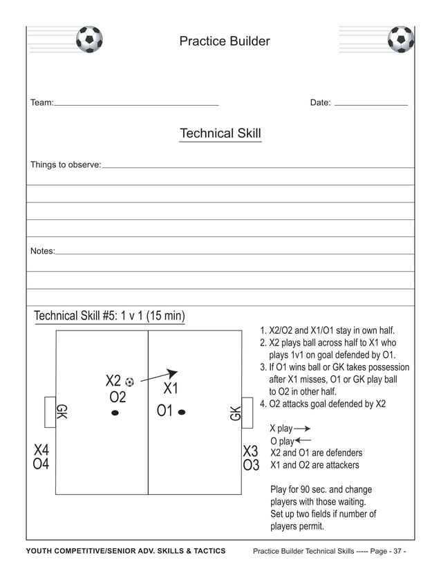 Book print & go soccer practice plans | PDF