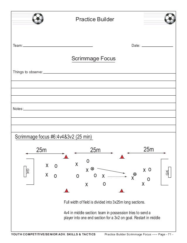 Book print & go soccer practice plans