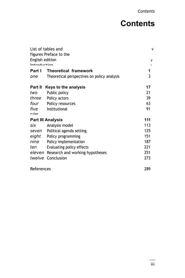 Book Public Policy Analysis Pdf