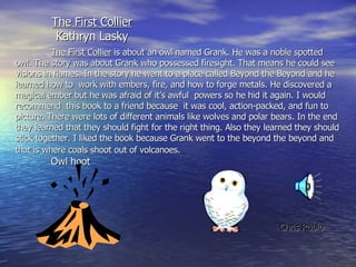 Book Report Slide Show | PPT