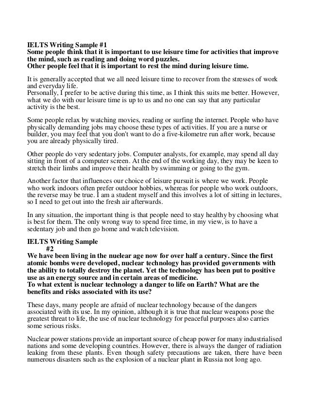 IELTS WRITING BAND 9.0+ SAMPLES (BOOK 1)