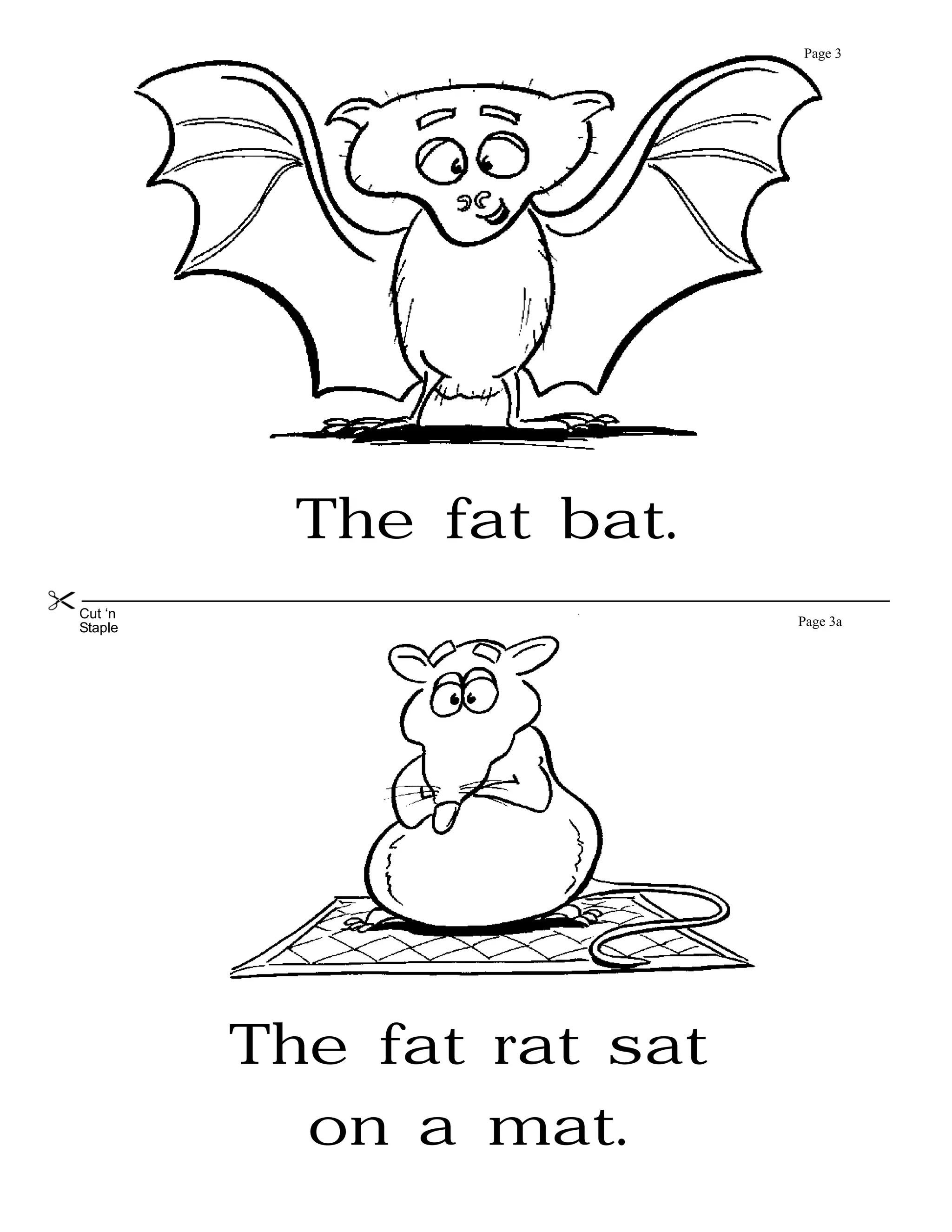 Book1 the cat on the mat | PDF