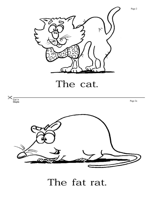 Book1 the cat on the mat | PDF