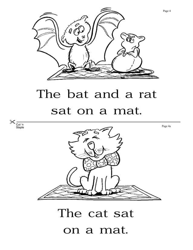Book1 the cat on the mat | PDF
