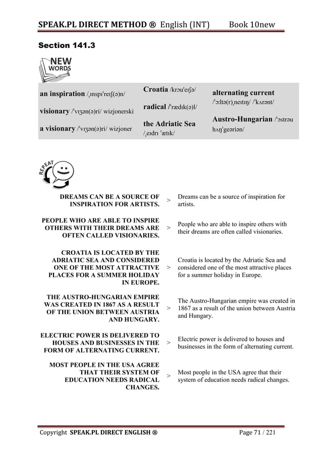 DIRECT METHOD ENGLISH - Book10 | PDF