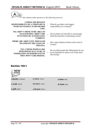 DIRECT METHOD ENGLISH - Book10 | PDF
