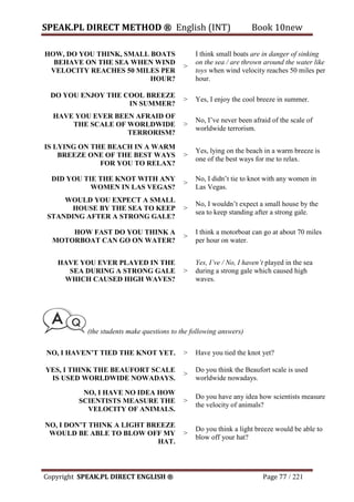 DIRECT METHOD ENGLISH - Book10 | PDF