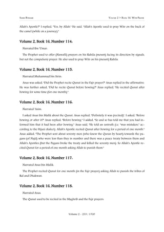 Book 16 witr prayer | PDF