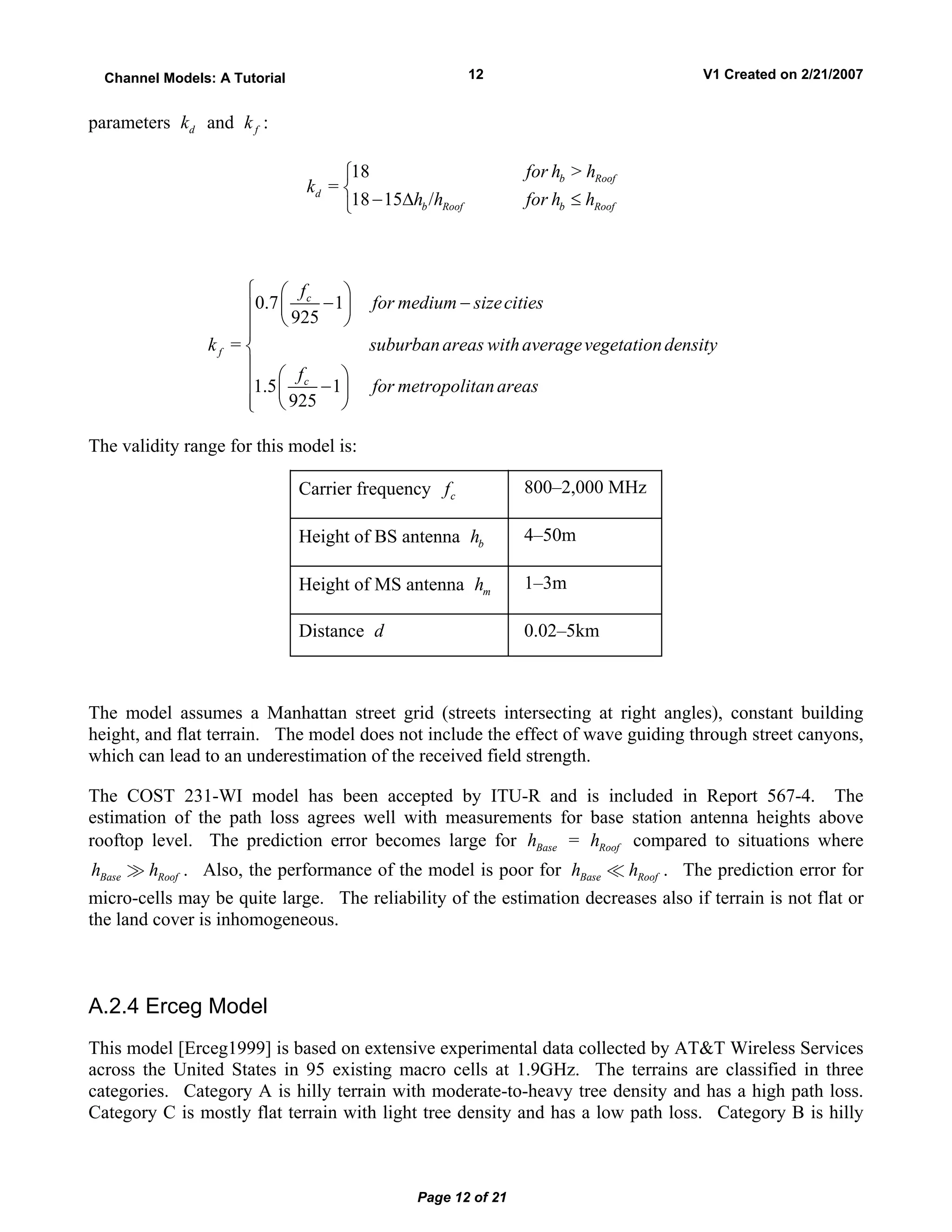 Book1_channel_model_tutorialtutorialtutor | PDF