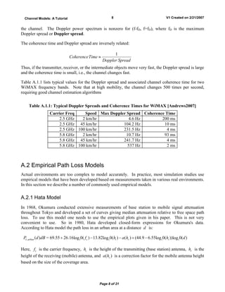 Book1_channel_model_tutorialtutorialtutor | PDF