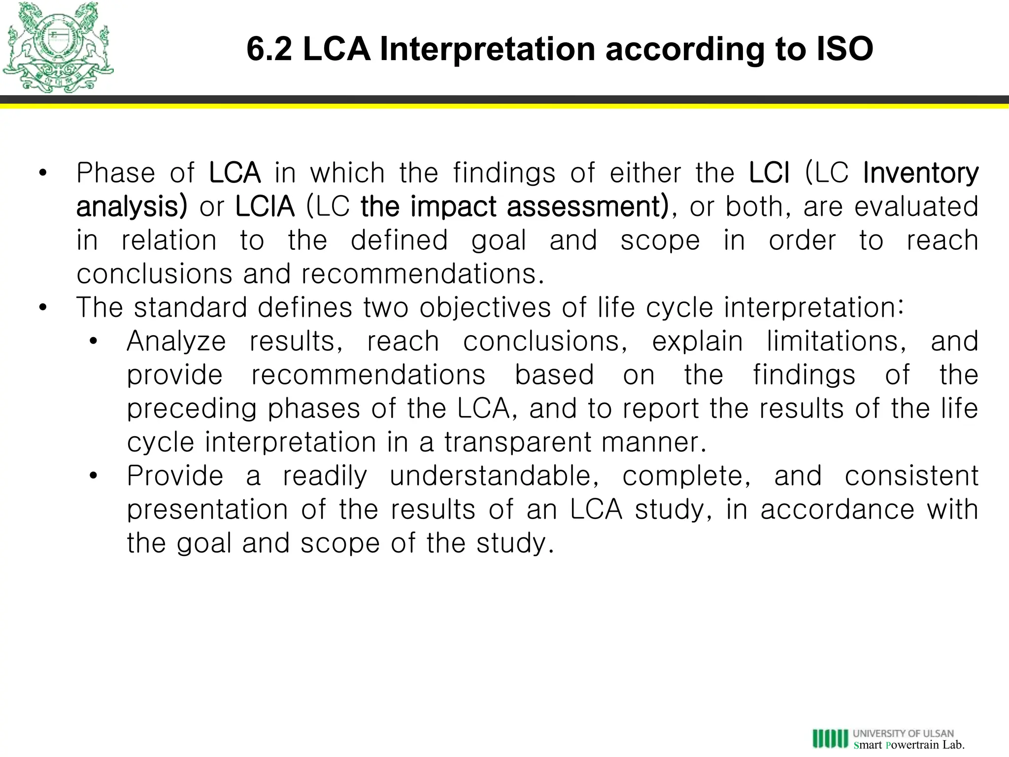 Book 1_Chapter 6 Life Cycle Assessment Interpretation and Reporting.pptx