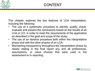 Book 1_Chapter 6 Life Cycle Assessment Interpretation and Reporting.pptx
