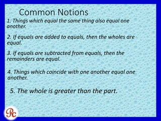 Book 1 common notion | PPT