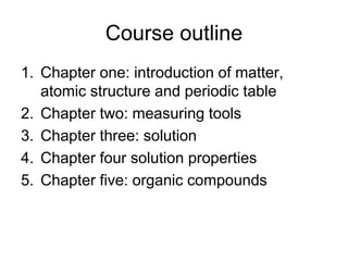 book 1; general chemistry.ppt for year one students | PPT