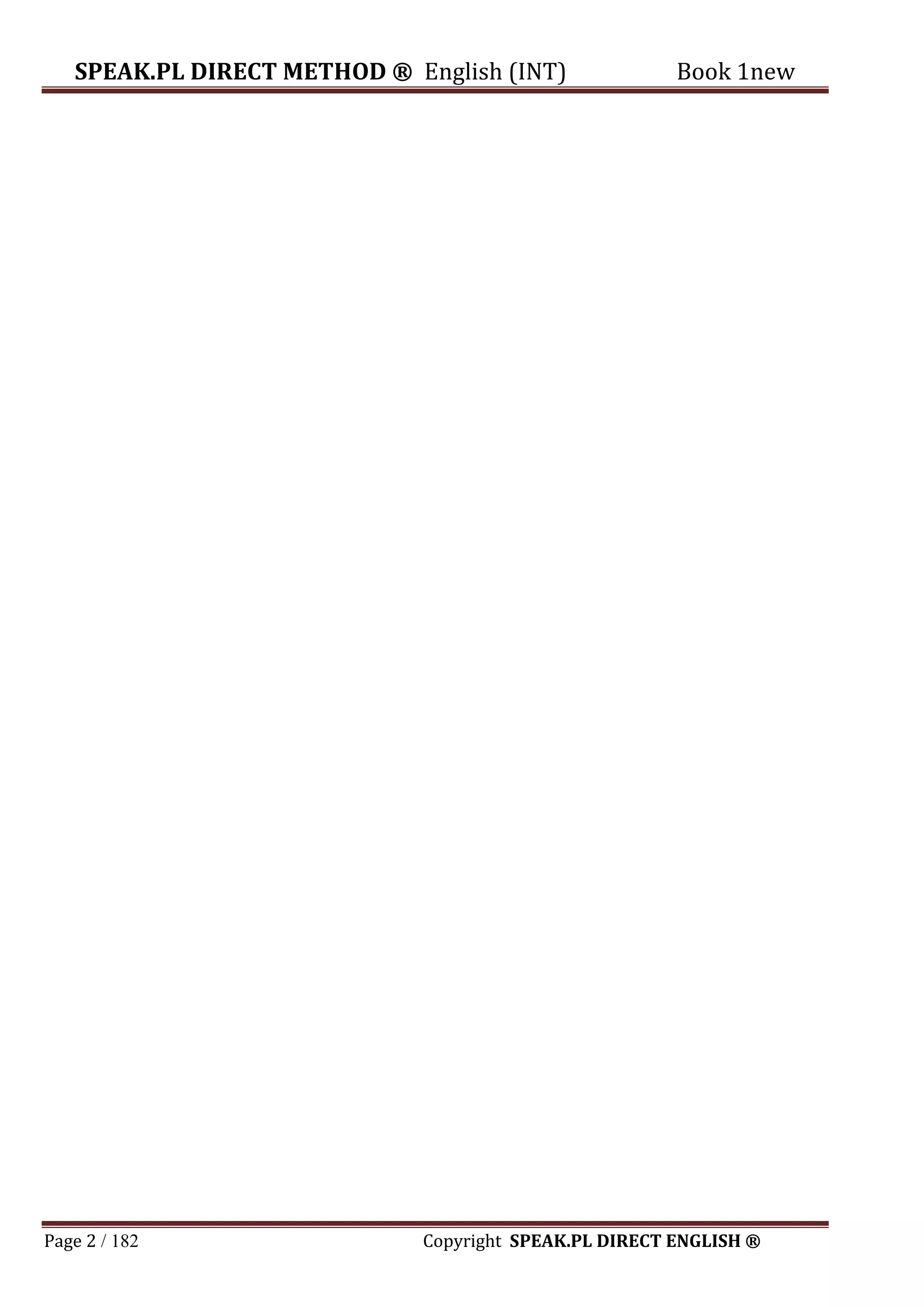 Book1 SPEAK DIRECT METHOD ® ENGLISH - sample international version | PDF