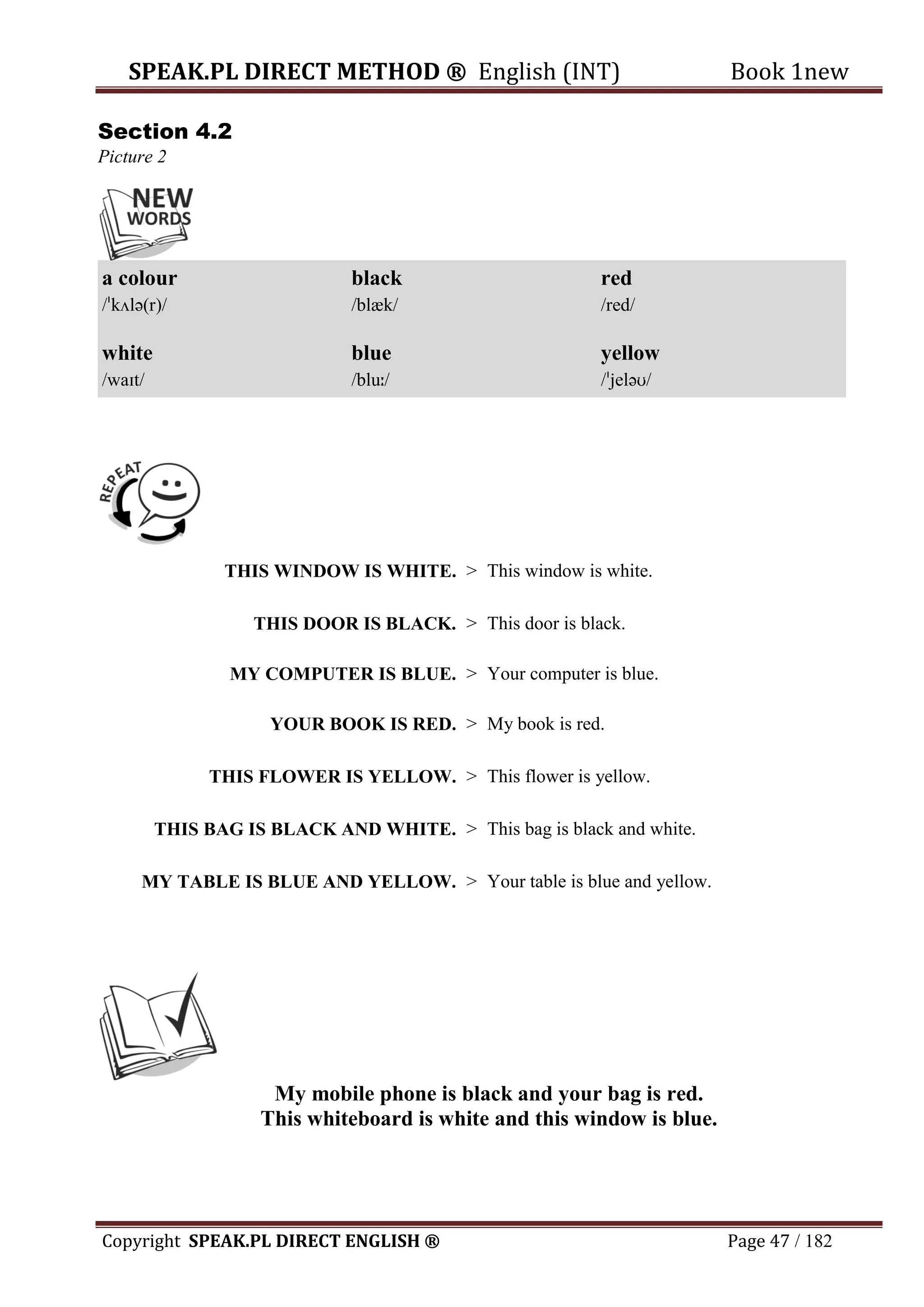 Book1 SPEAK DIRECT METHOD ® ENGLISH - sample international version | PDF