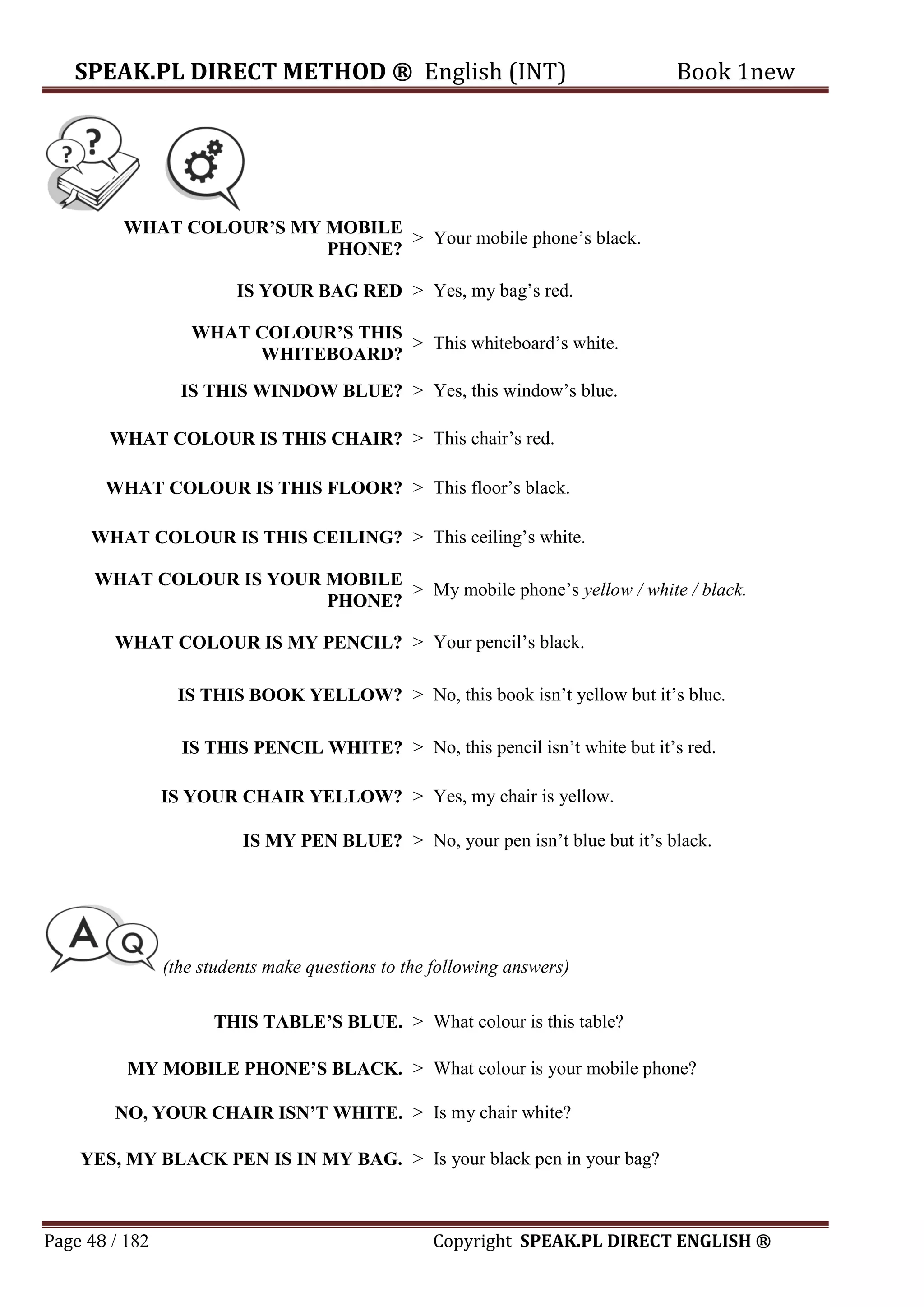 Book1 SPEAK DIRECT METHOD ® ENGLISH - sample international version | PDF