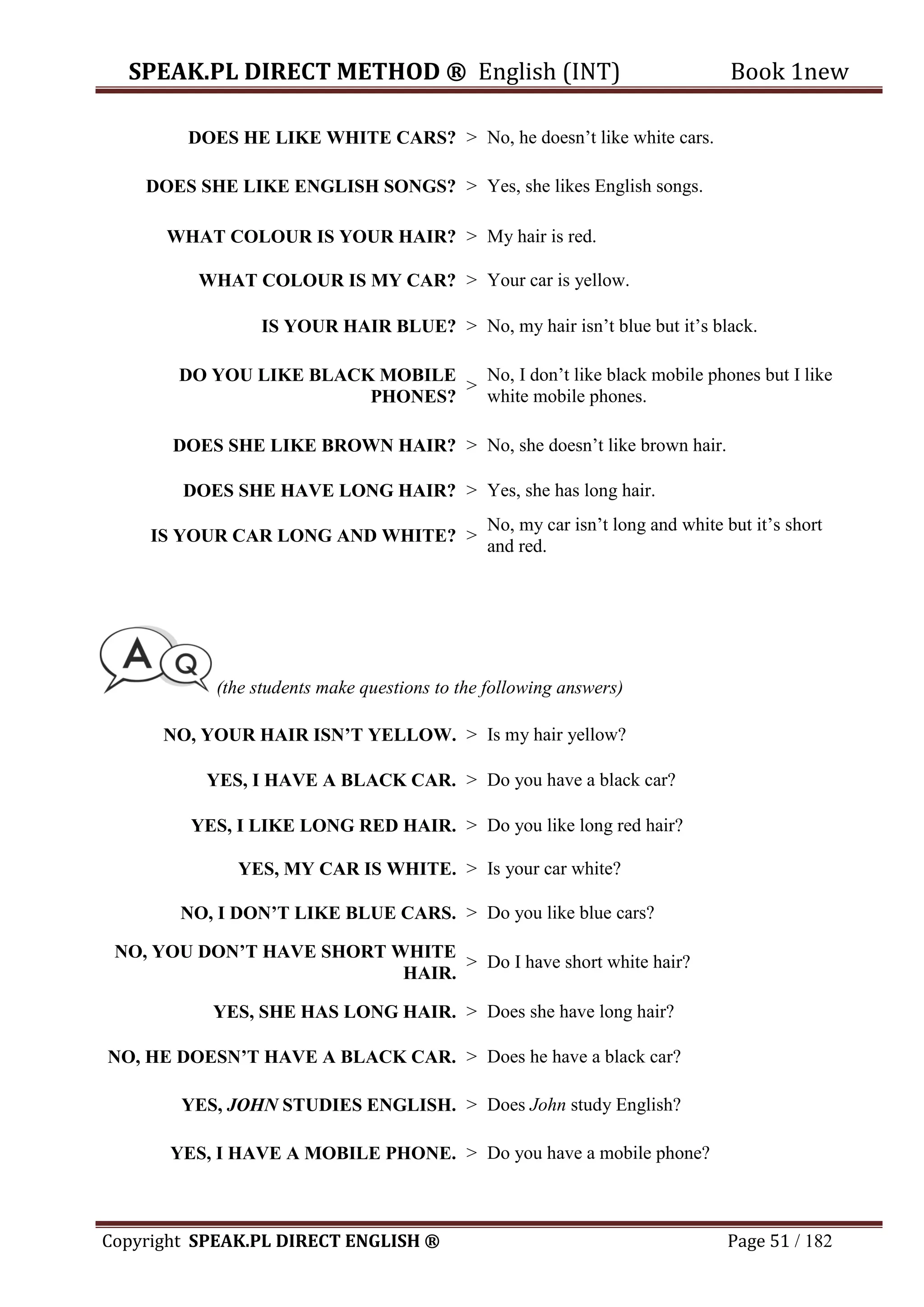 Book1 SPEAK DIRECT METHOD ® ENGLISH - sample international version | PDF