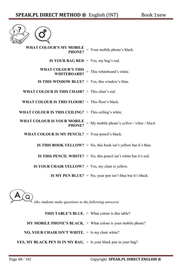 Book1 SPEAK DIRECT METHOD ® ENGLISH - sample international version | PDF