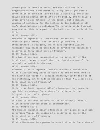Book 29 vision (kitab al−ruya) | PDF | Islam | Religion & Spirituality