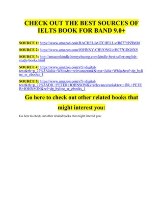IELTS WRITING BAND 9.0+ SAMPLES (BOOK 3) | PDF