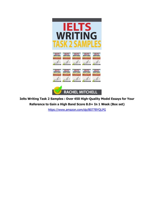IELTS WRITING BAND 9.0+ SAMPLES (BOOK 3) | PDF