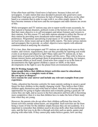 IELTS WRITING BAND 9.0+ SAMPLES (BOOK 3) | PDF