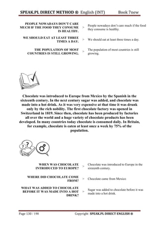 Book7 DIRECT METHOD ENGLISH - SPEAK DIRECT METHOD | PDF