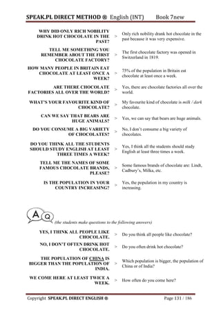 Book7 DIRECT METHOD ENGLISH - SPEAK DIRECT METHOD | PDF