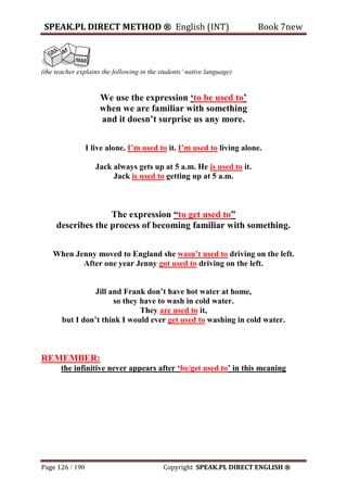 Book7 DIRECT METHOD ENGLISH - SPEAK DIRECT METHOD | PDF