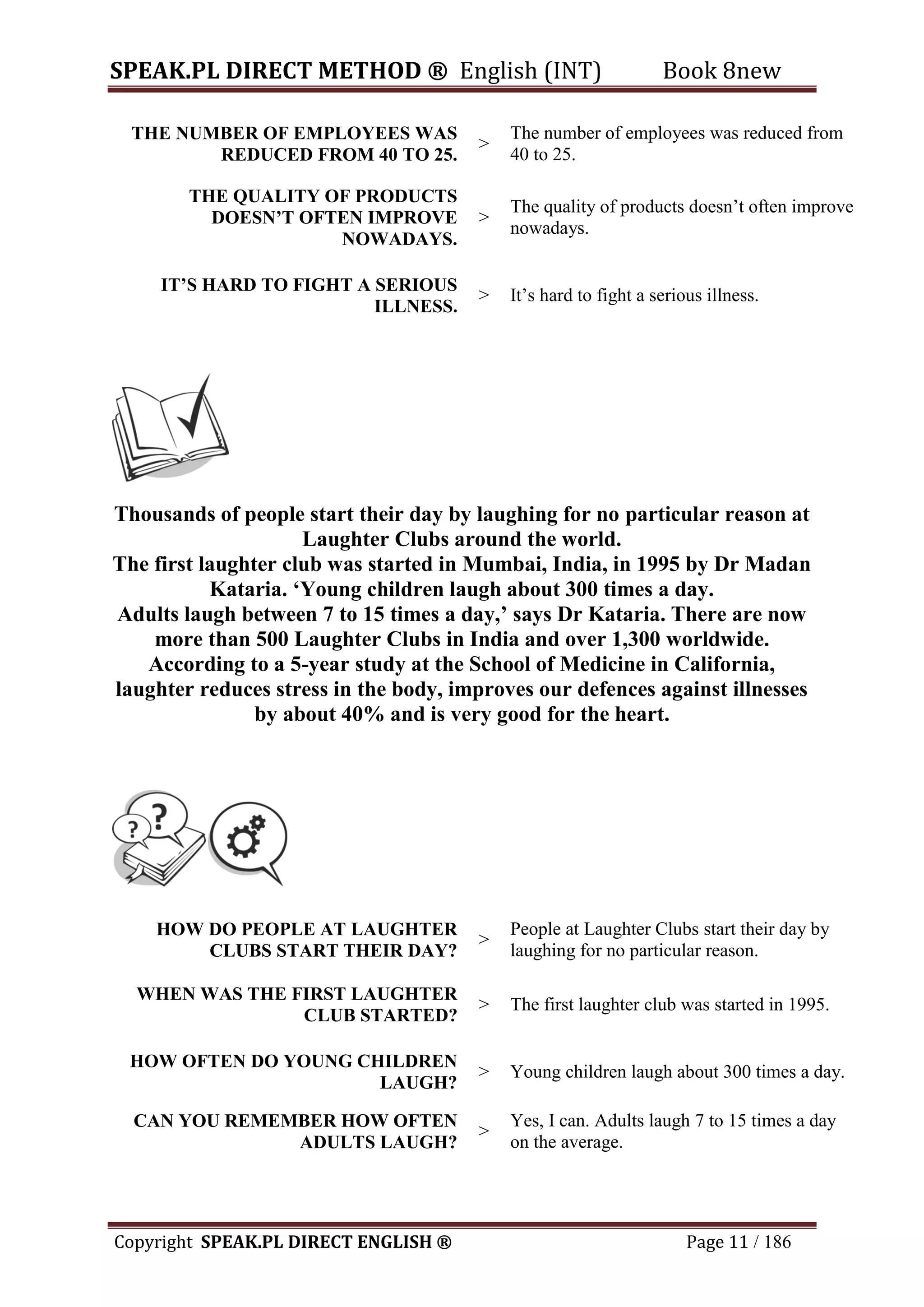 Book8 SPEAK DIRECT METHOD ENGLISH BOOKS | PDF