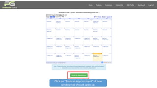 Book an appointment - Student | PPT