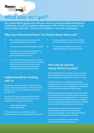 Book Bond No. 1 Brochure | PDF