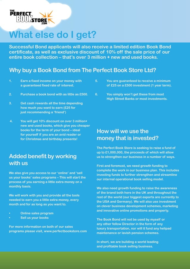 Book Bond No. 1 Brochure | PDF