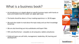 Bookboon Authors Presentation | PPT