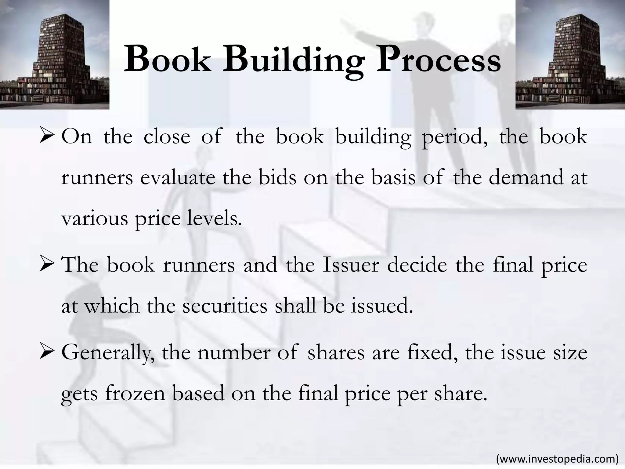 Book Building Process | PPTX