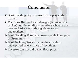 Book Building Process | PPTX