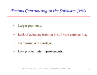 Software engineering Book by K K Agrawal | PDF