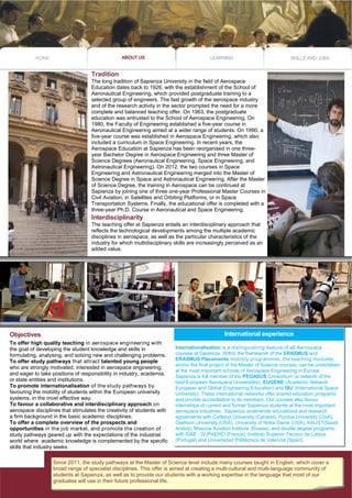 B.Sc. in Aerospace Engineering - University of Rome "La Sapienza" | PDF