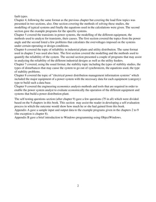 Computer Programming For Power Systems Analysts. | PDF