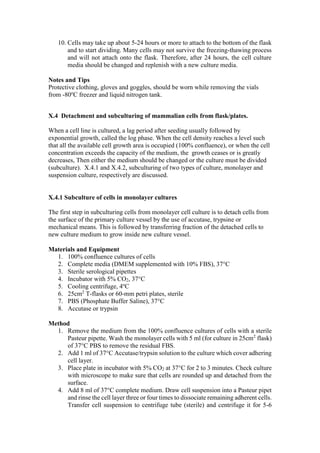 Animal cell culture and methodologies | PDF