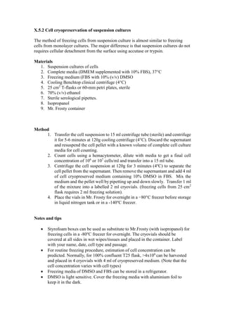 Animal cell culture and methodologies | PDF