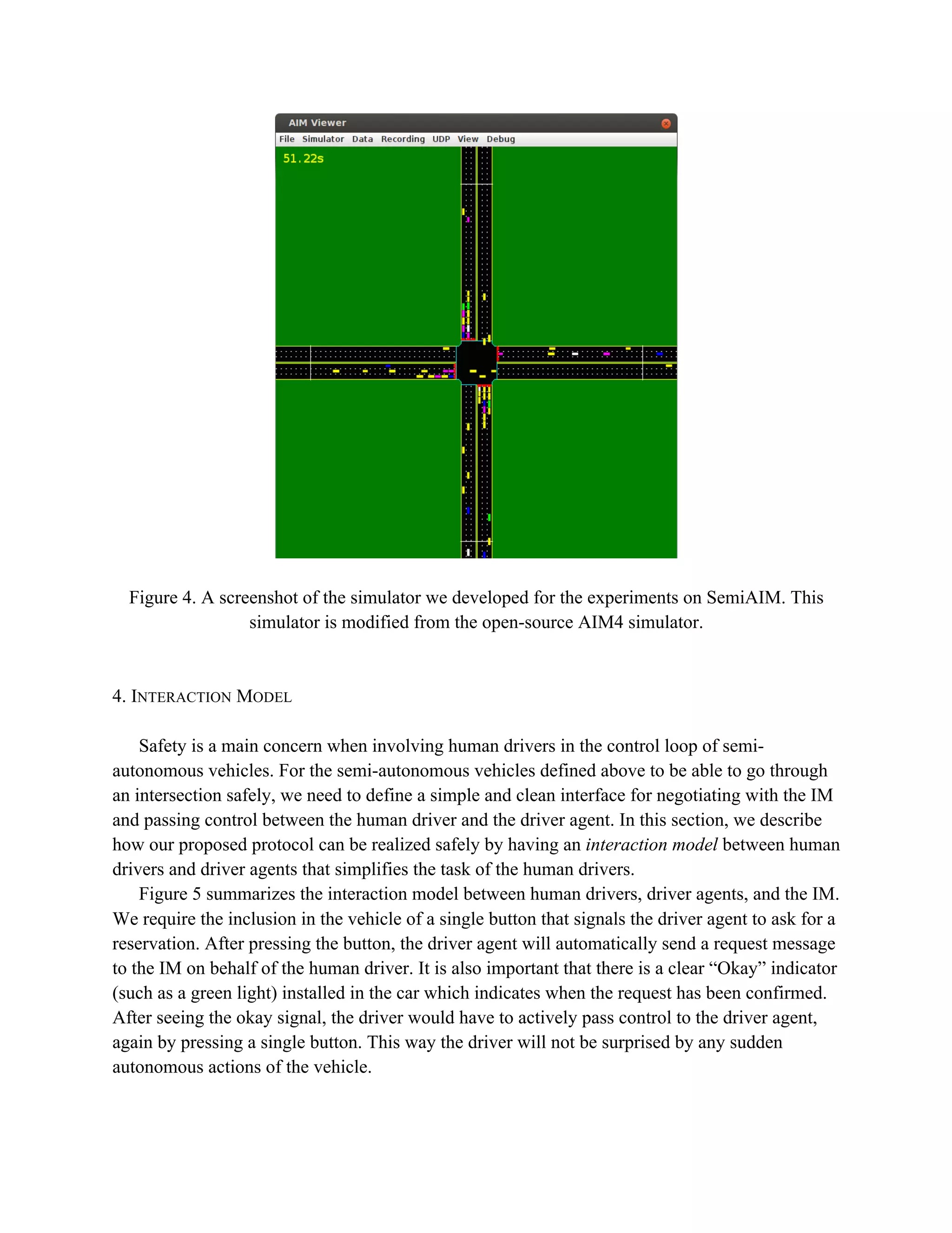 Autonomous Intersection Management For Semi Autonomous Vehicles Pdf Driverless Cars Auto Type