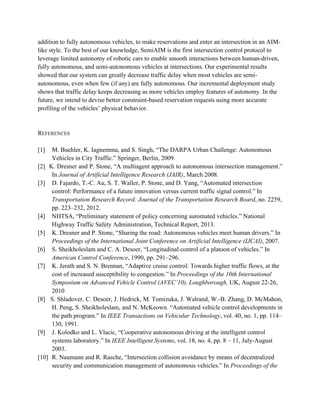 Autonomous Intersection Management for Semi-Autonomous Vehicles | PDF | Driverless Cars | Auto Type