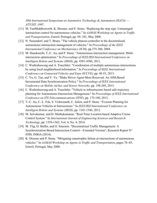 Autonomous Intersection Management for Semi-Autonomous Vehicles | PDF | Driverless Cars | Auto Type
